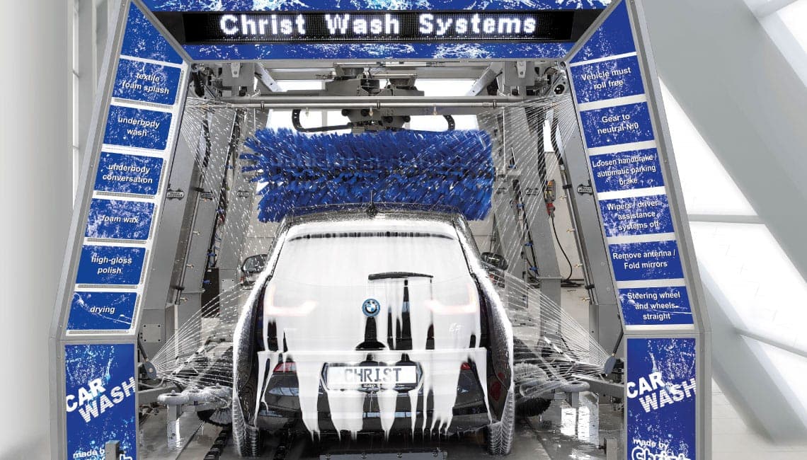 christ wash tunnels Automatic prewash zone - Equindus