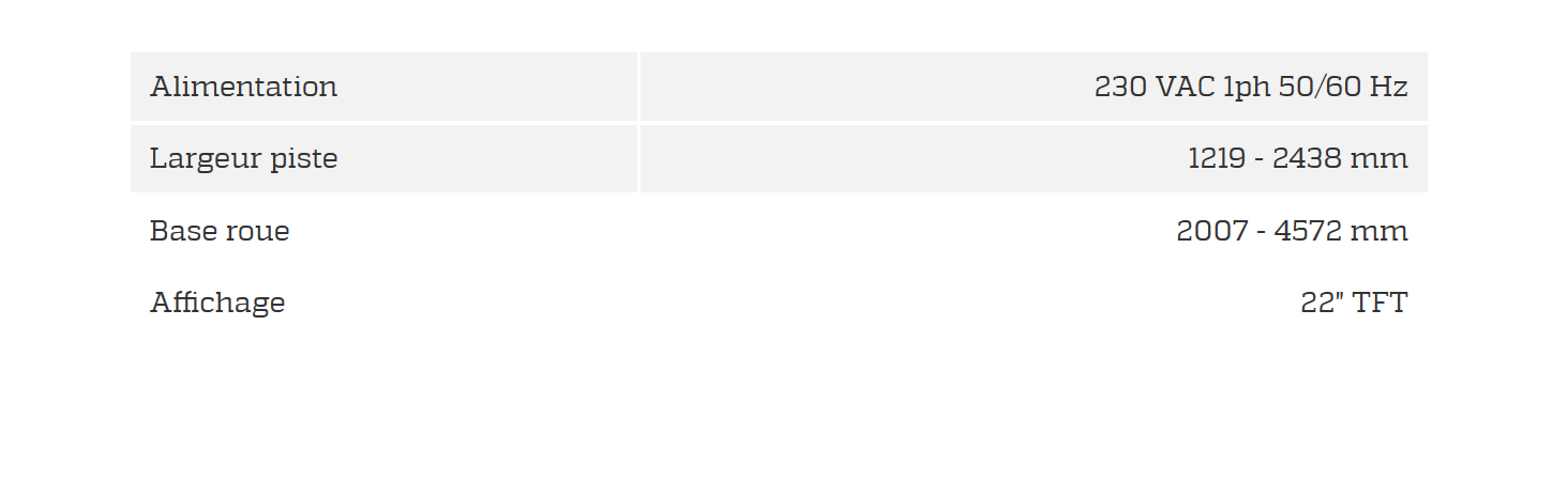 Equindus - JOHNBEAN - V2400 Lift AC400