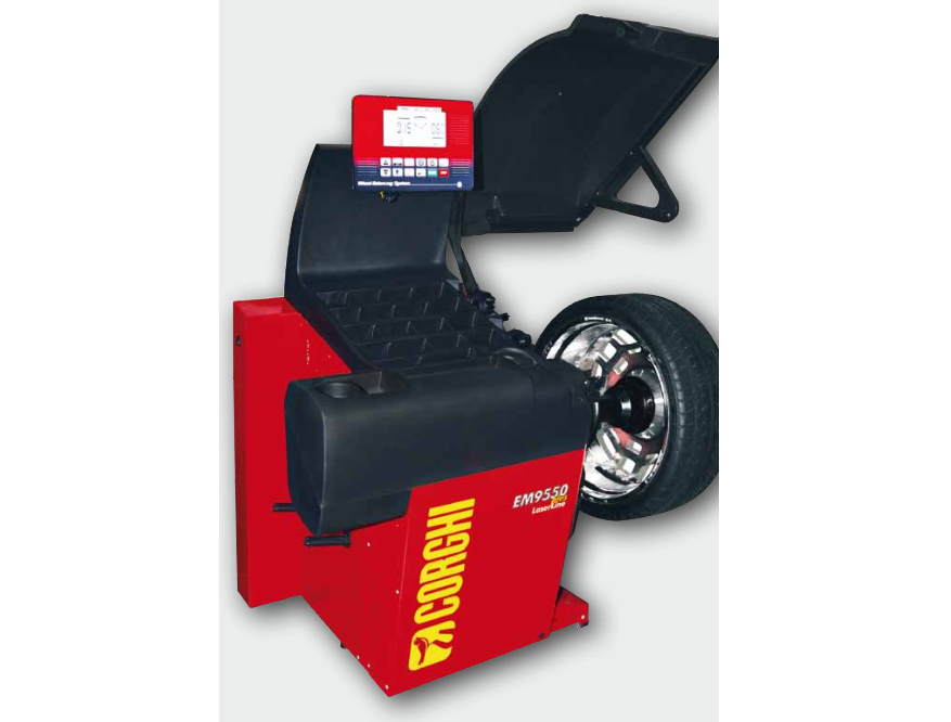 Equindus - Corghi - EM 9550C Plus LaserLine