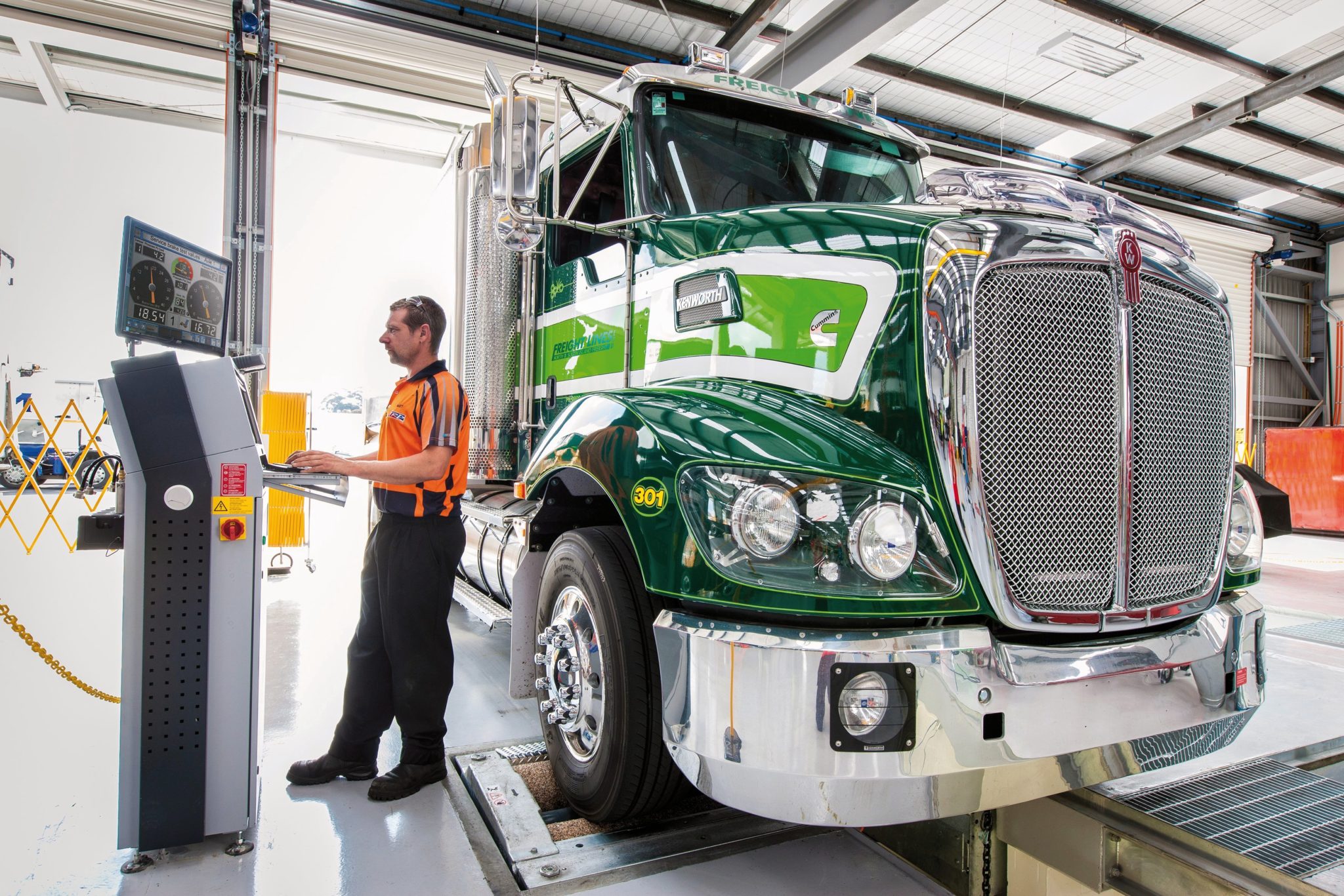 Equindus - Banc de Freinage MAHA - TRUCK - MBT 7250 EUROSYSTEM