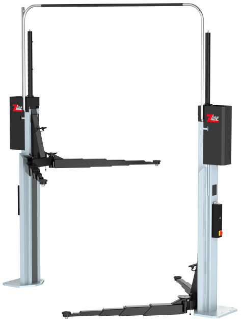 Equindus - Lifting technology – 2 Posts Consul - Z-Line minicars to big transporters